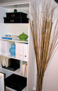 Office Organizing Ideas in a small pass-through ~ DownshiftingPRO