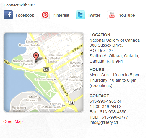 A Quick vidit to The National Gallery in Ottawa