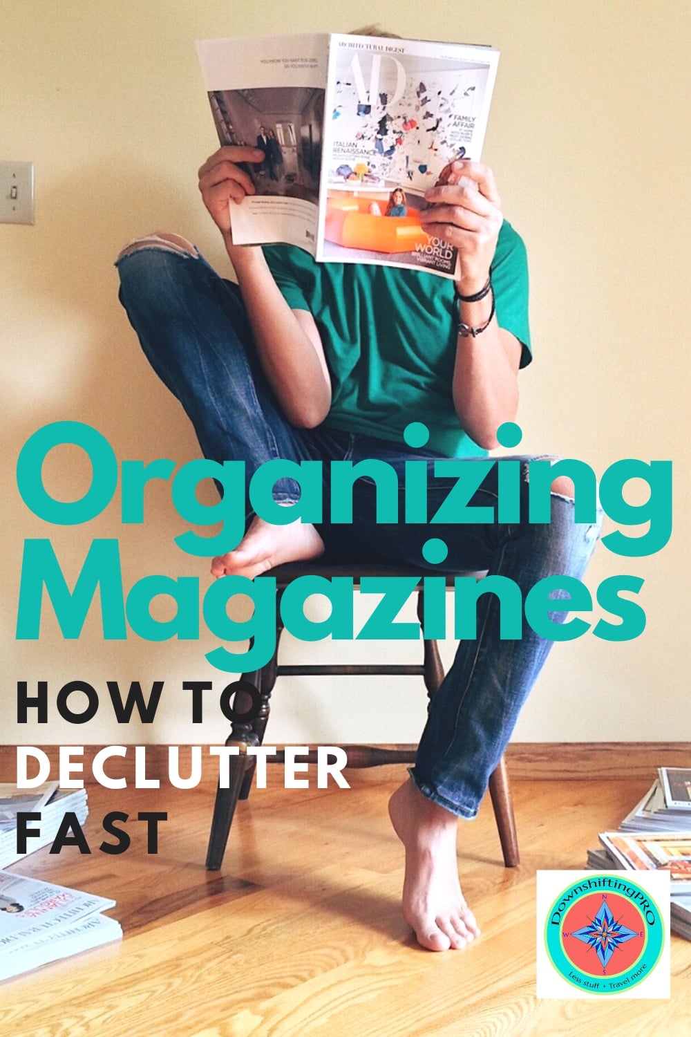 4M - Margarita's Manic Monday Minutes - Organizing Magazines ...