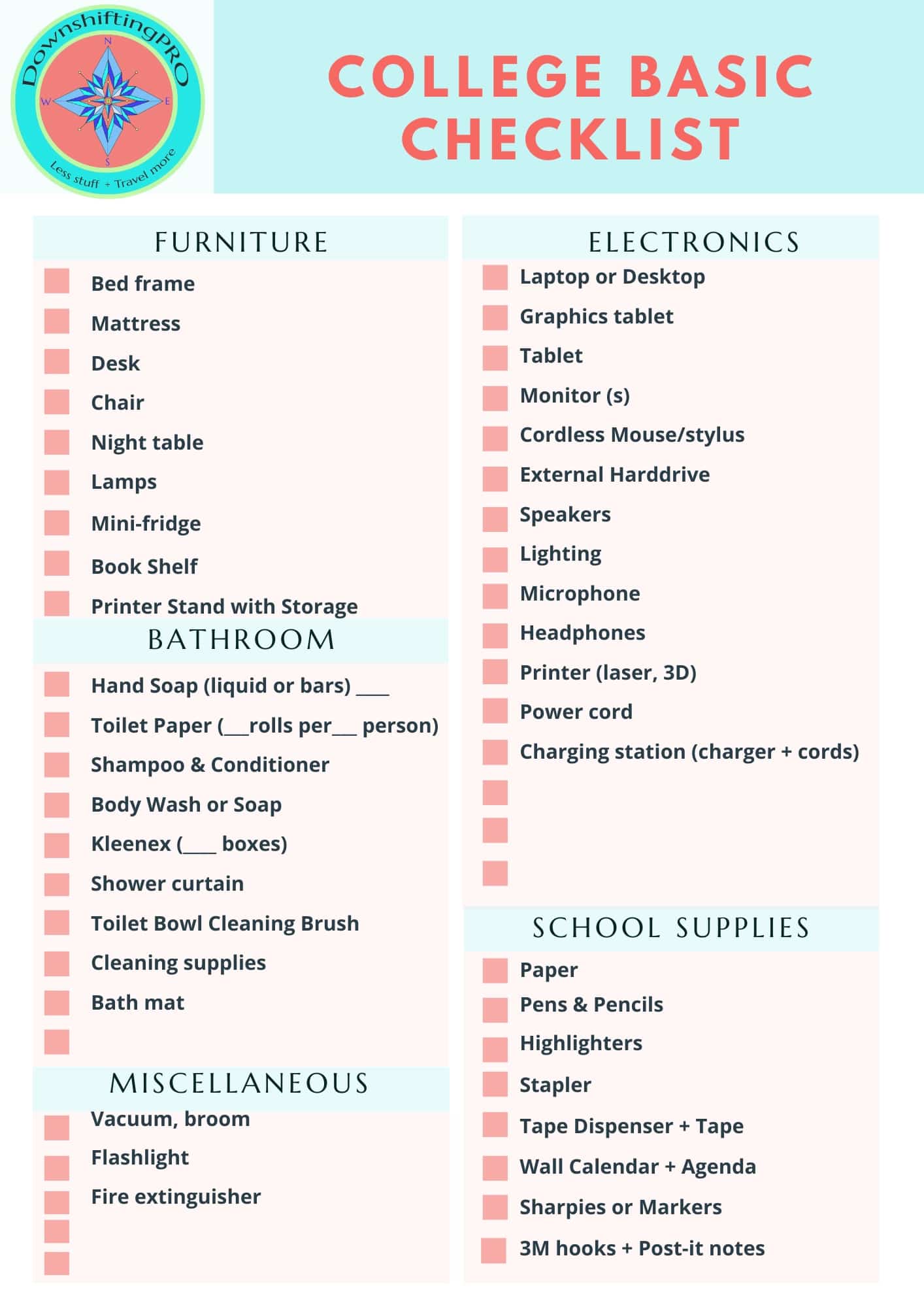 What University Students Need - Essential Back-to-School supplies ...